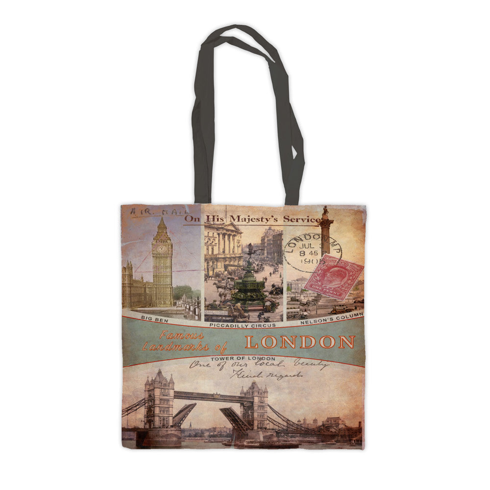 Famous Landmarks of London - Premium Tote Bag – Love Your Location