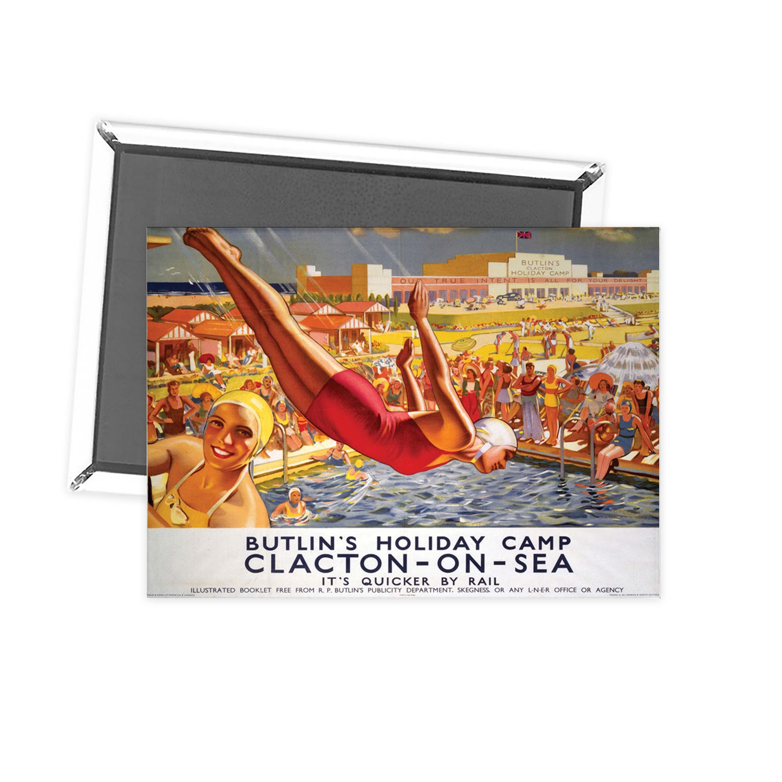 Butlin's Holiday Camp, Clacton-on-sea Magnet – Love Your Location