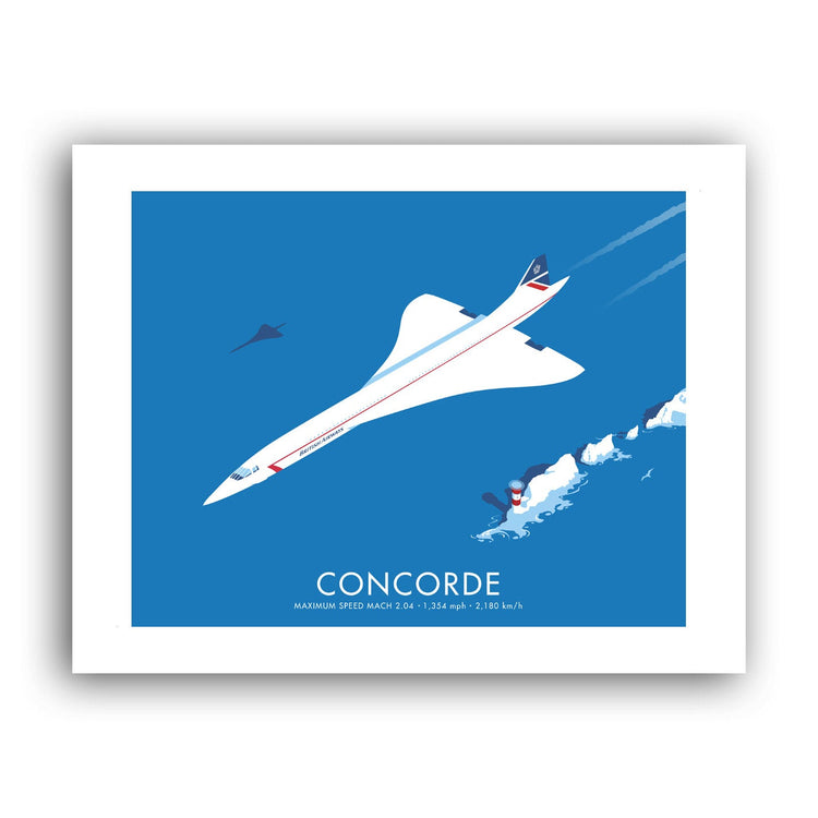 Concorde Art Print – Love Your Location
