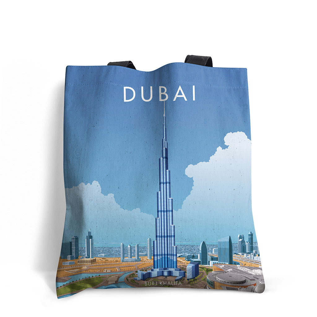 Dubai, Burj Khalifa Premium Tote Bag – Love Your Location