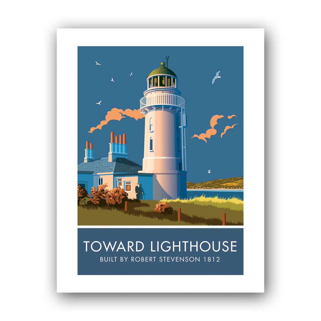 Toward Lighthouse Art Print – Love Your Location