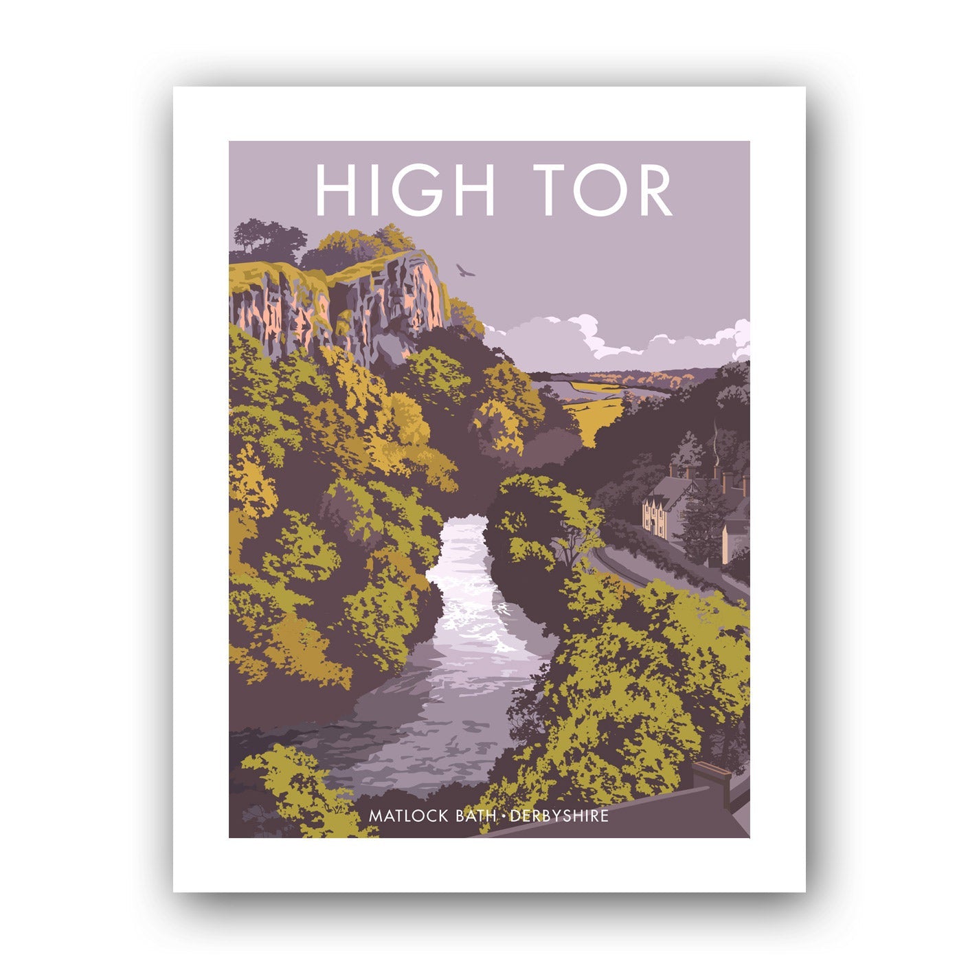 High Tor Art Print – Love Your Location