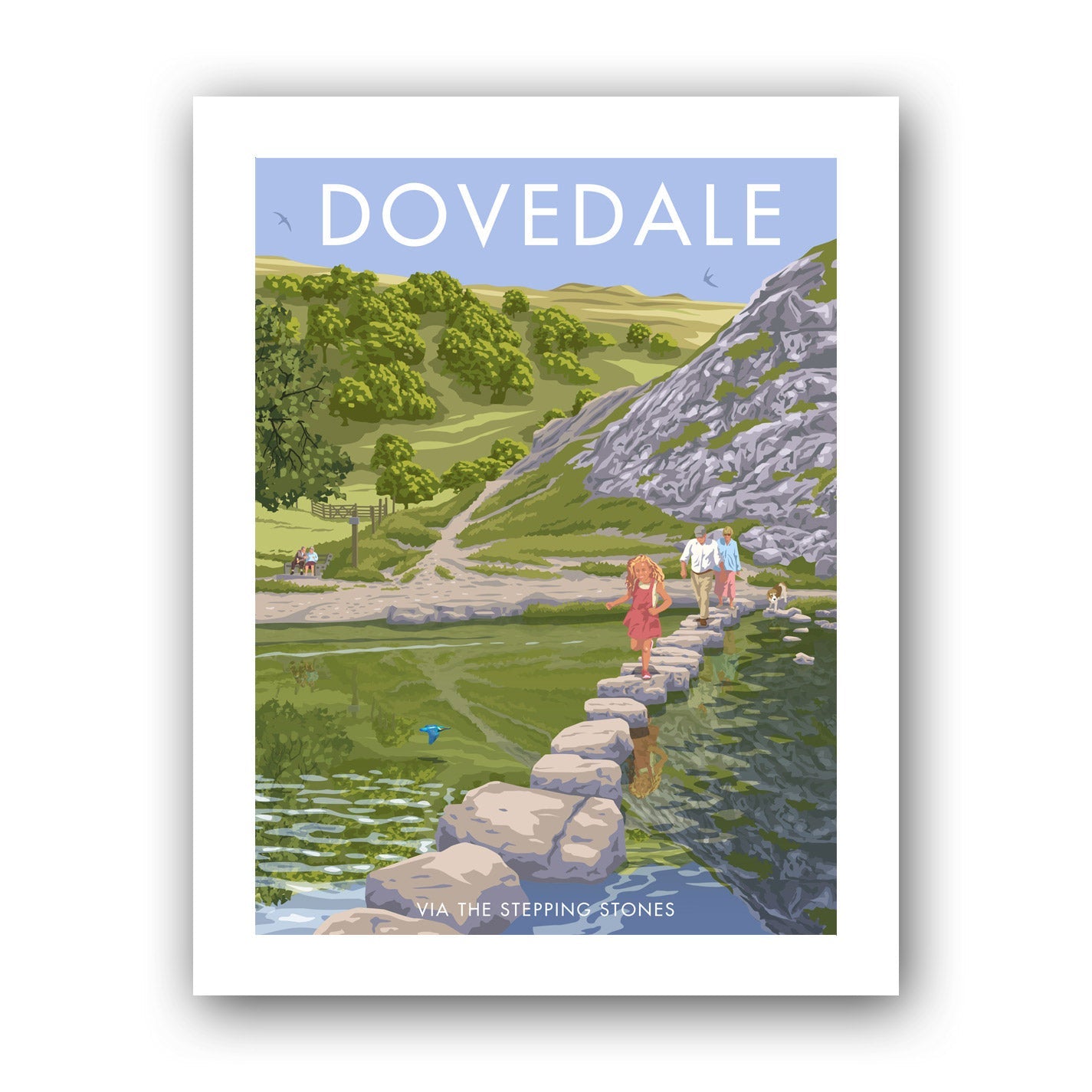 Dovedale Art Print – Love Your Location