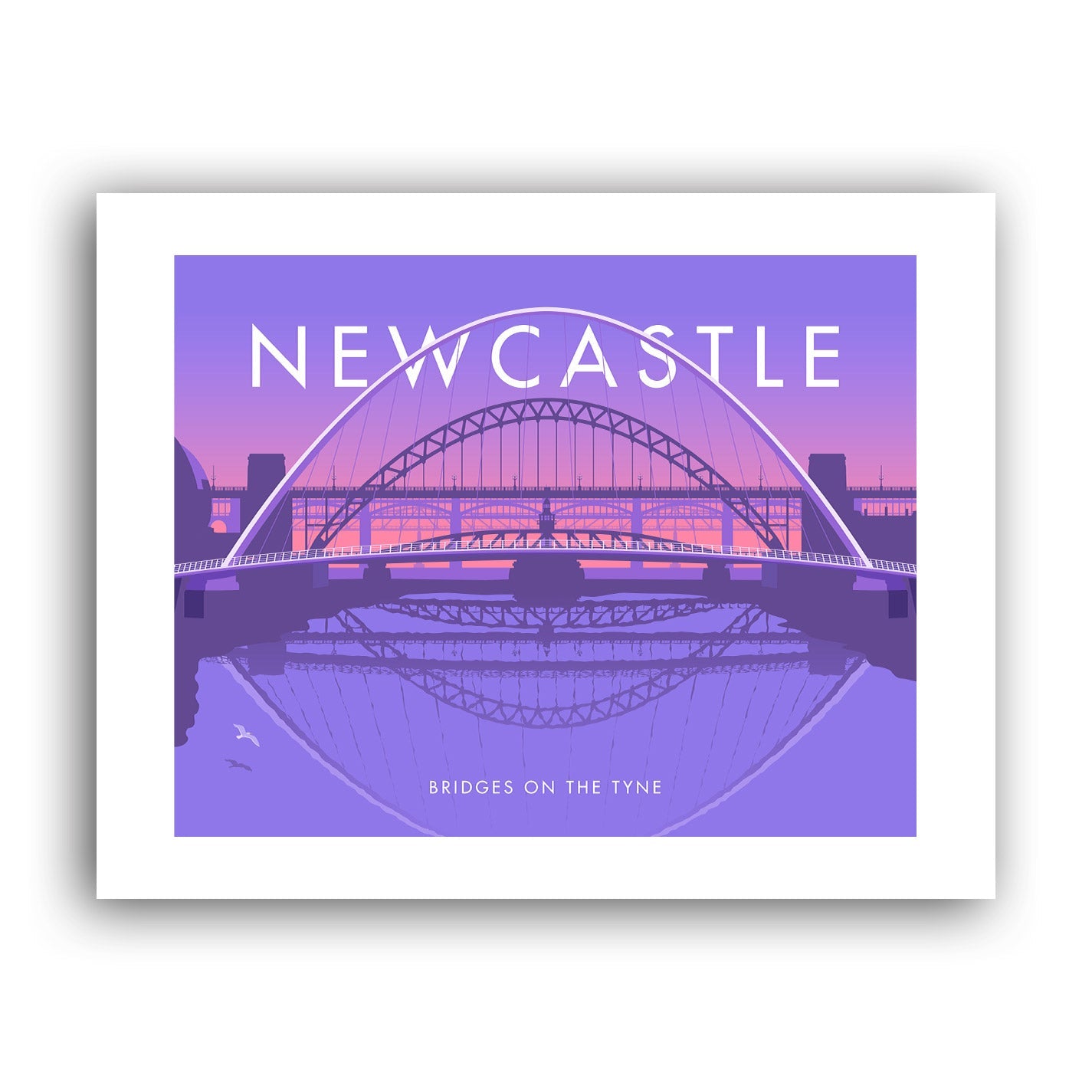 Newcastle, Bridges on the Tyne Art Print – Love Your Location