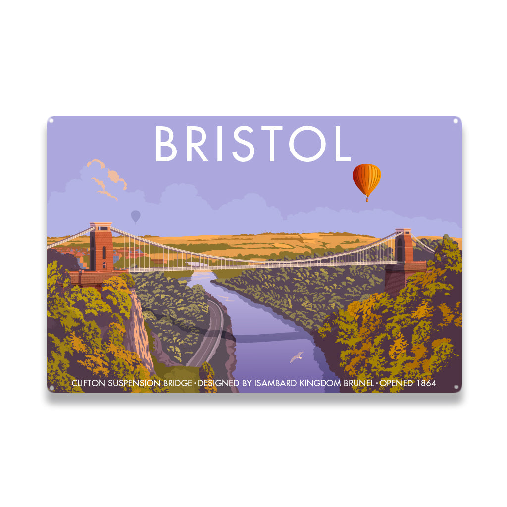 Bristol Metal Sign – Love Your Location