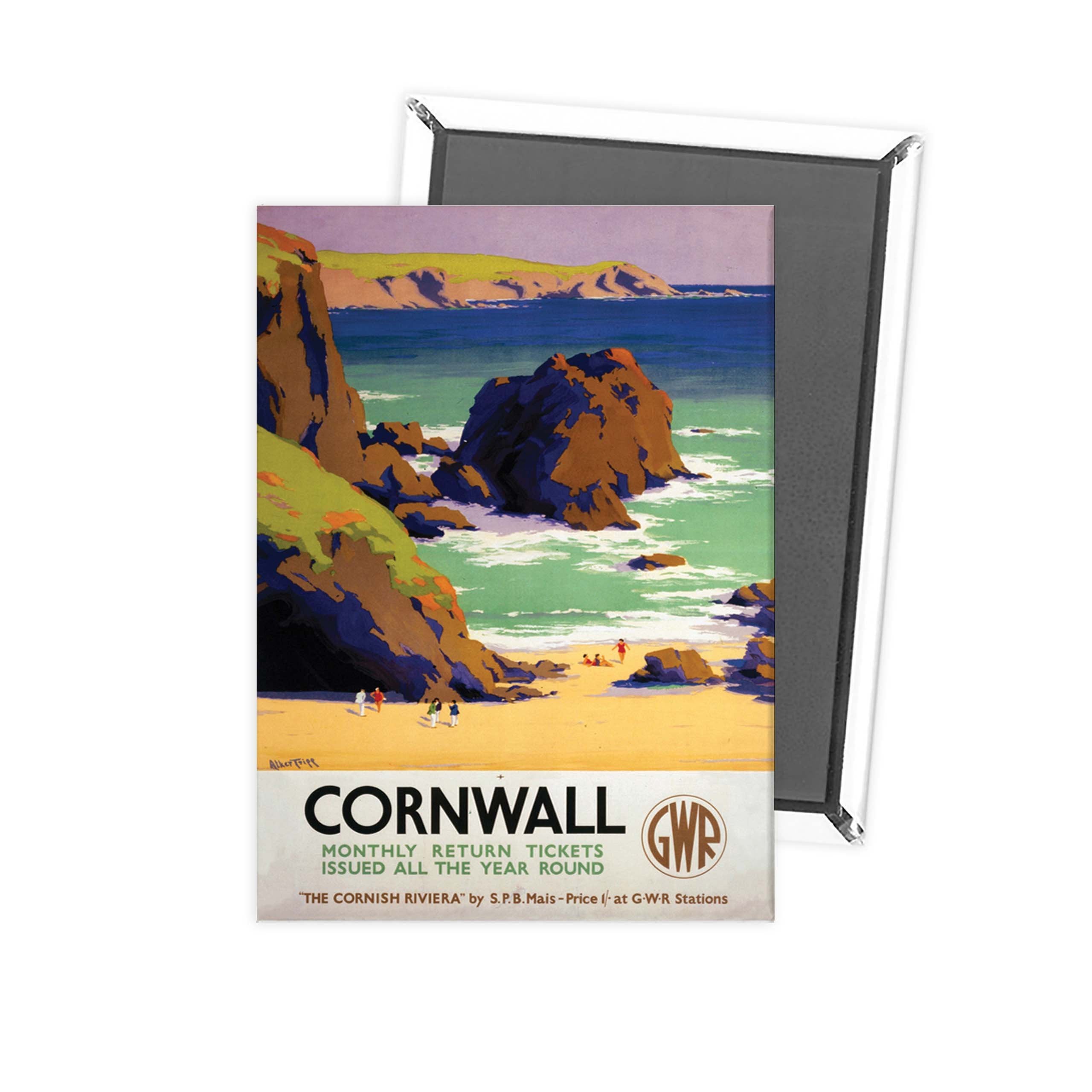 Cornwall - The Cornish Riviera Magnet – Love Your Location