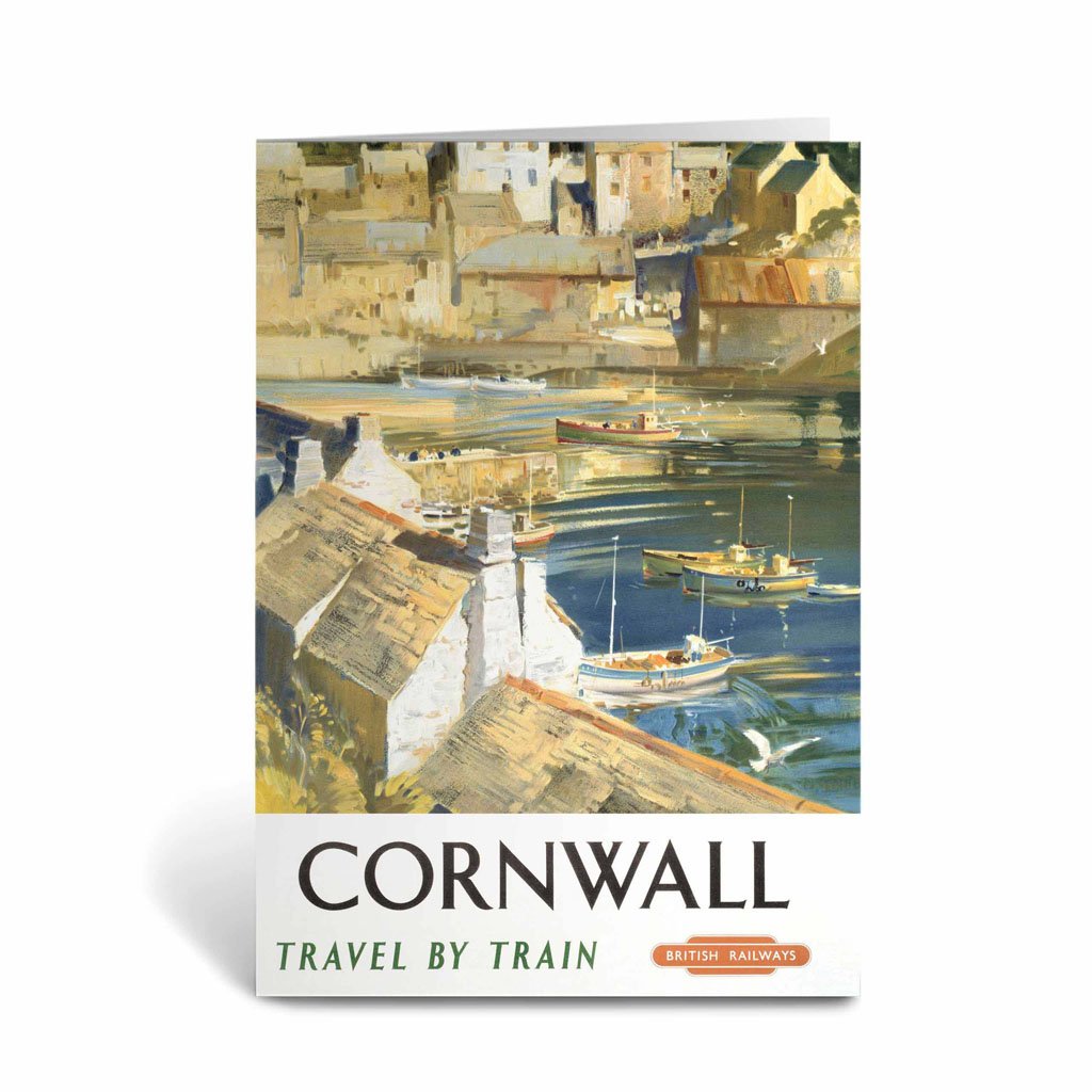 Cornwall - Harbour Greeting Card – Love Your Location