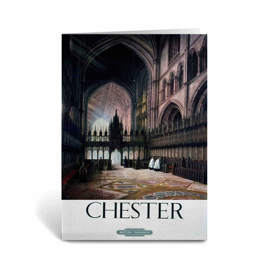 Chester Cathedral Greeting Card – Love Your Location