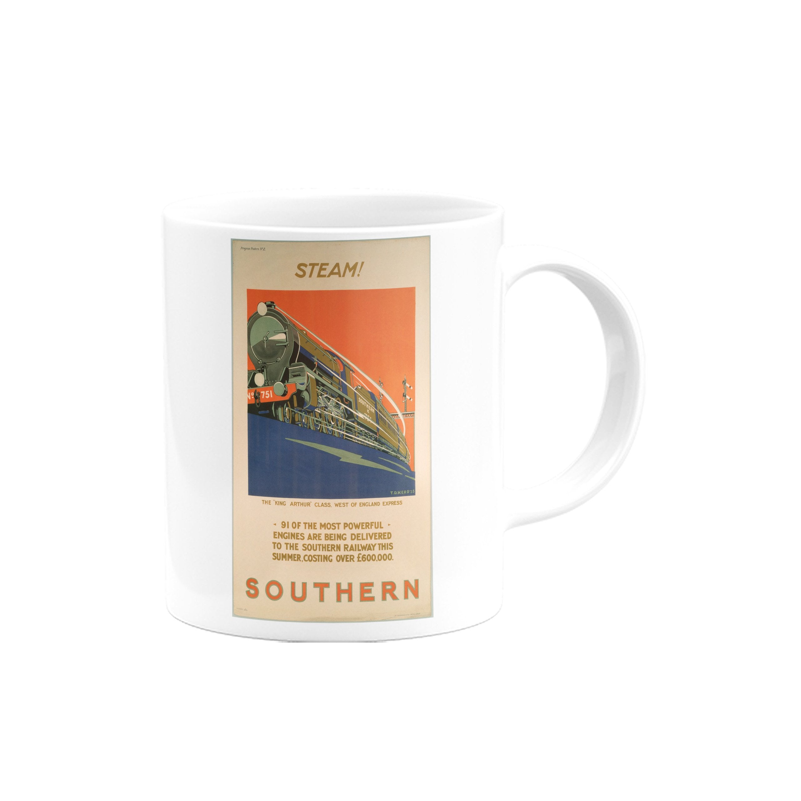 Steam! Southern Railway Mug – Love Your Location