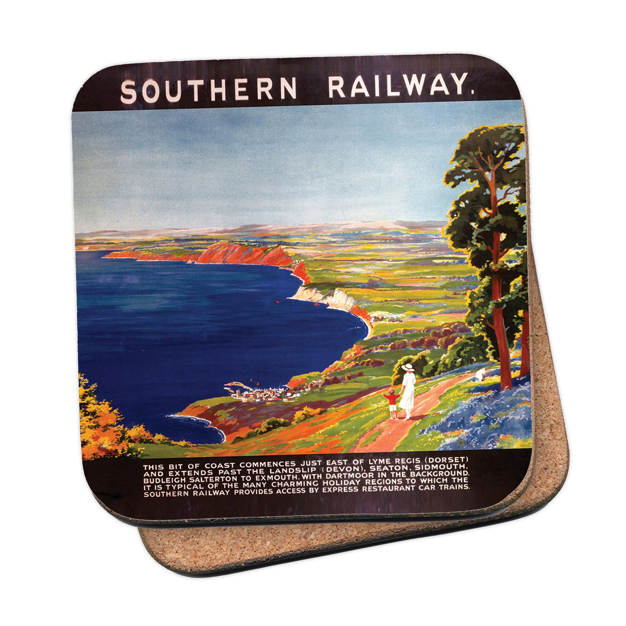 Southern Railway Lyme Regis Dorset, Devon Coaster – Love Your Location