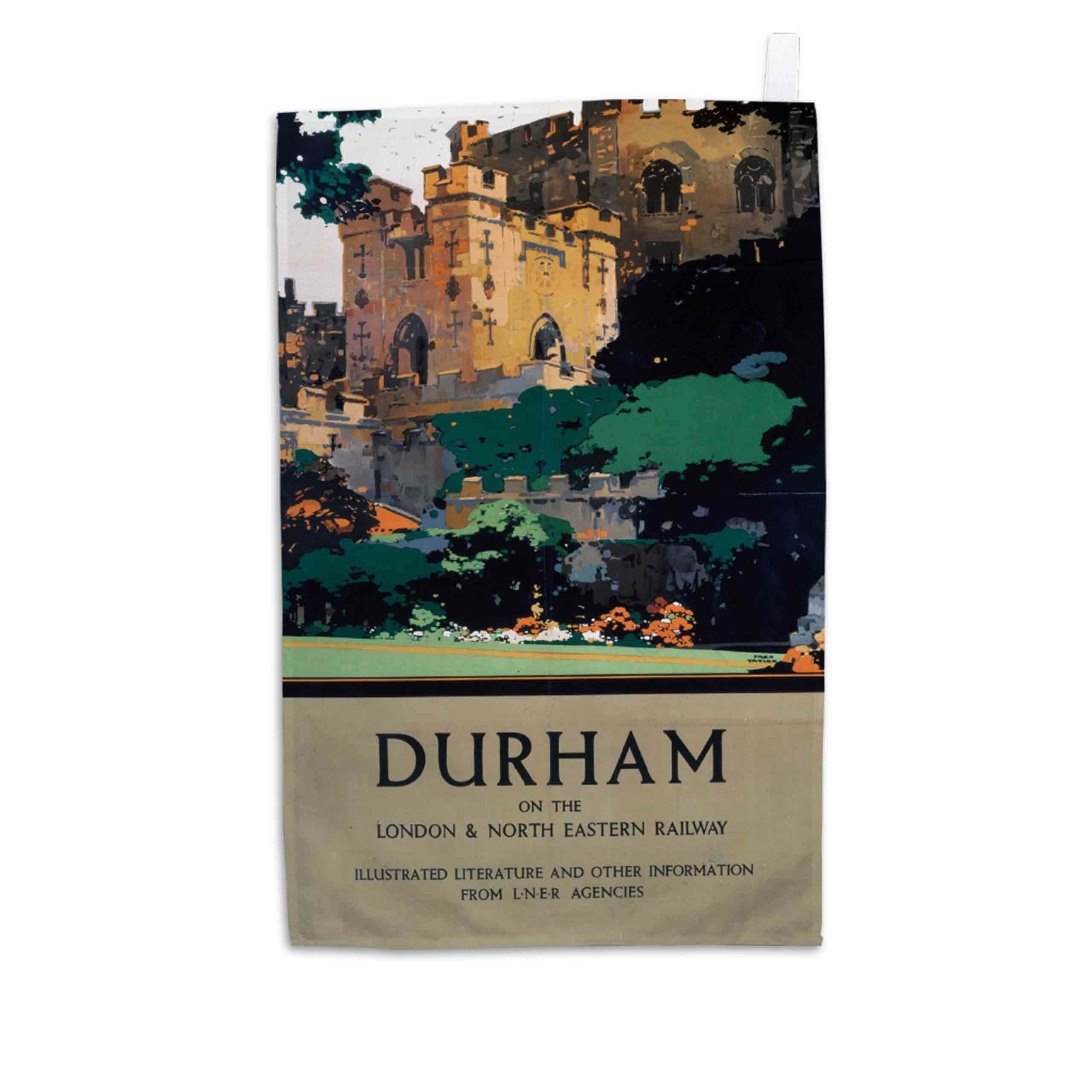 Durham on the LNER - Tea Towel – Love Your Location