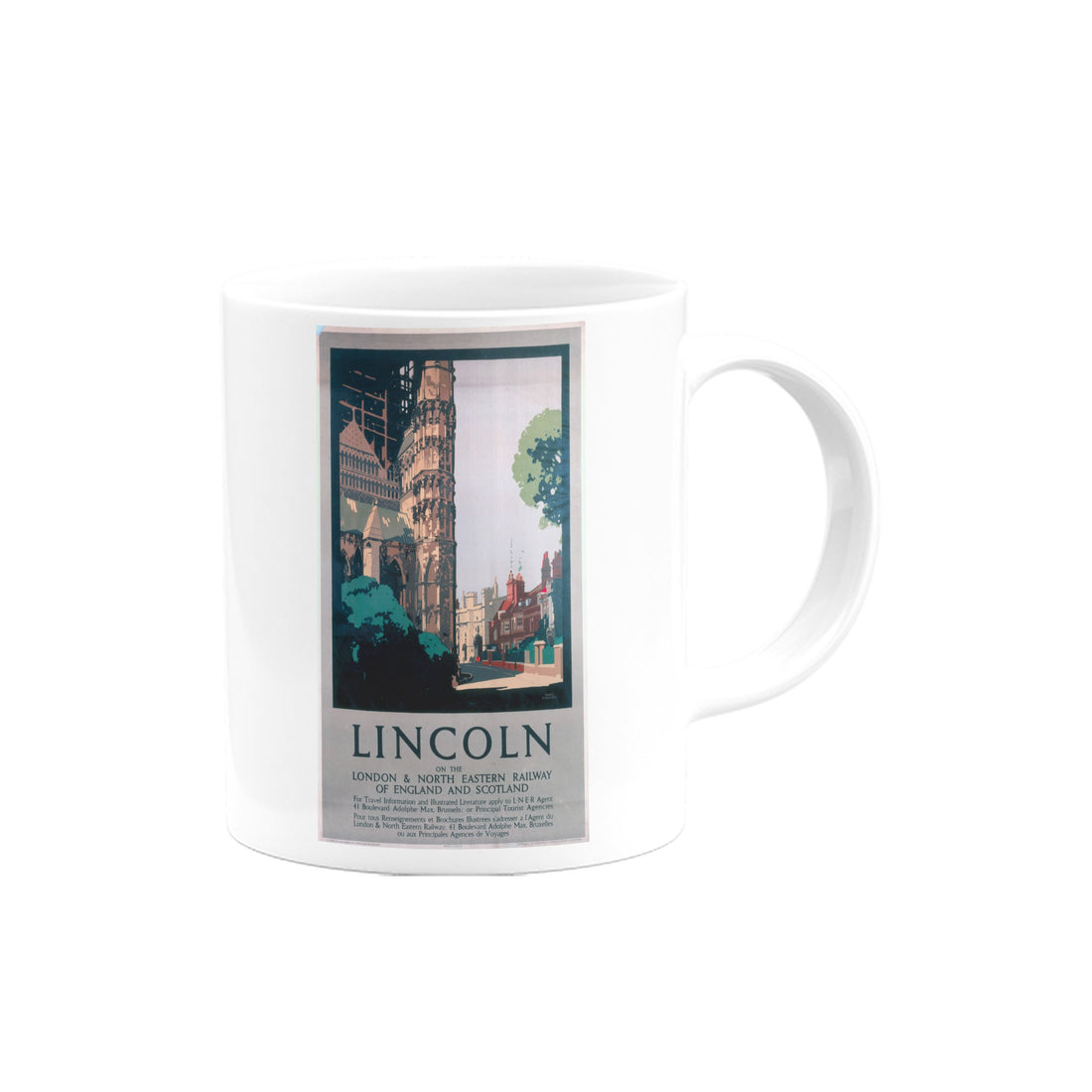 Lincoln on the LNER Mug – Love Your Location