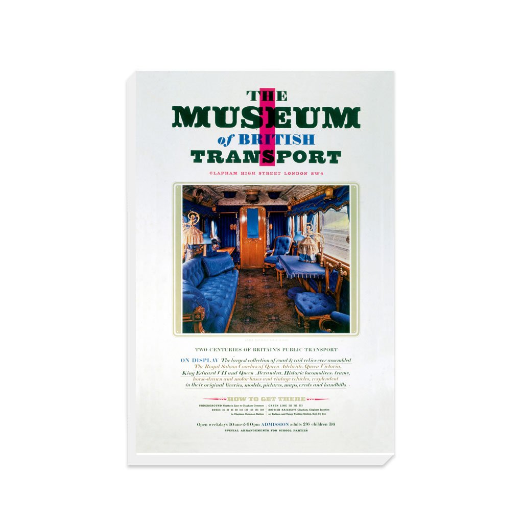 The Museum of British Transport - Clapham High Street - Canvas – Love ...