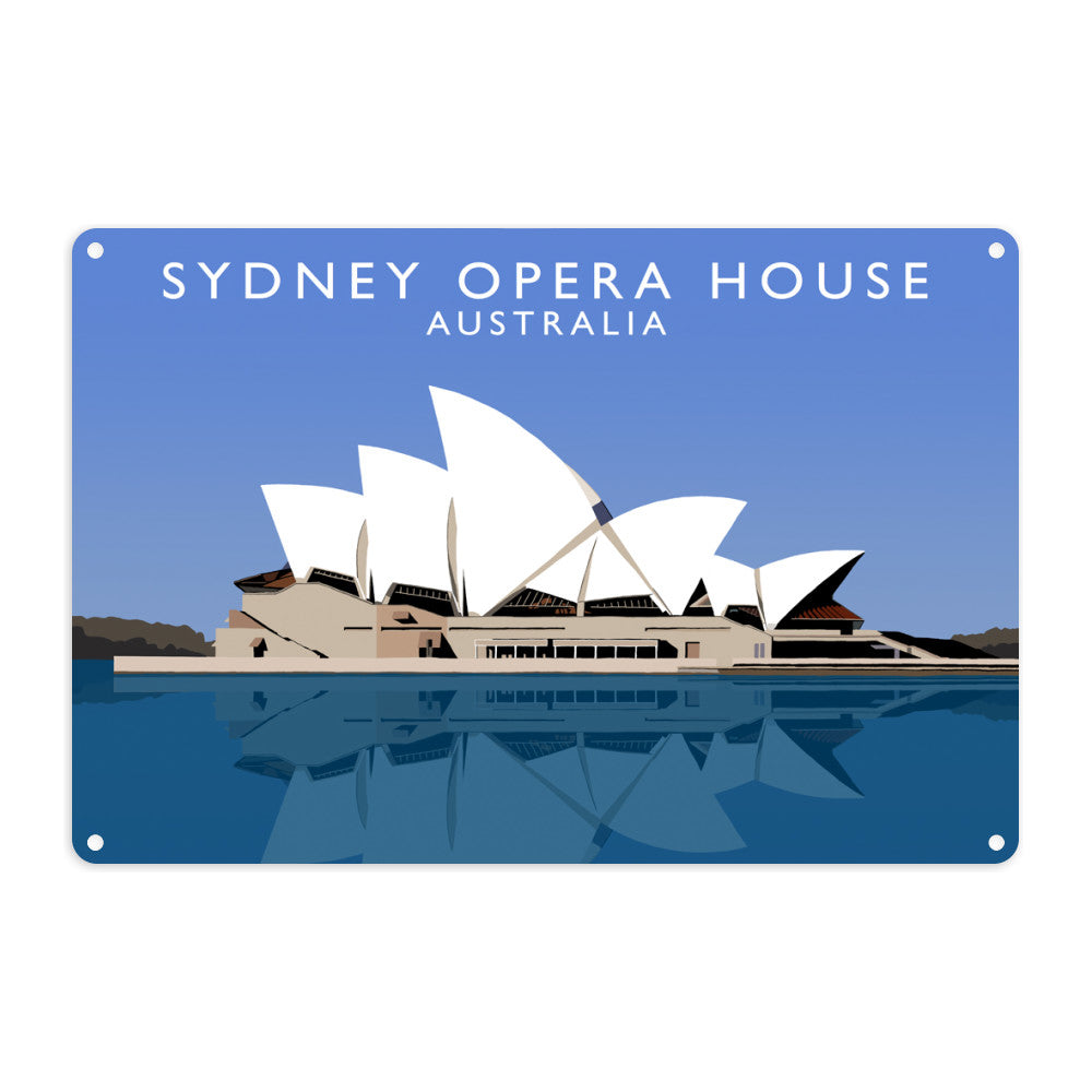 Sydney Opera House, Australia - Metal Sign – Love Your Location