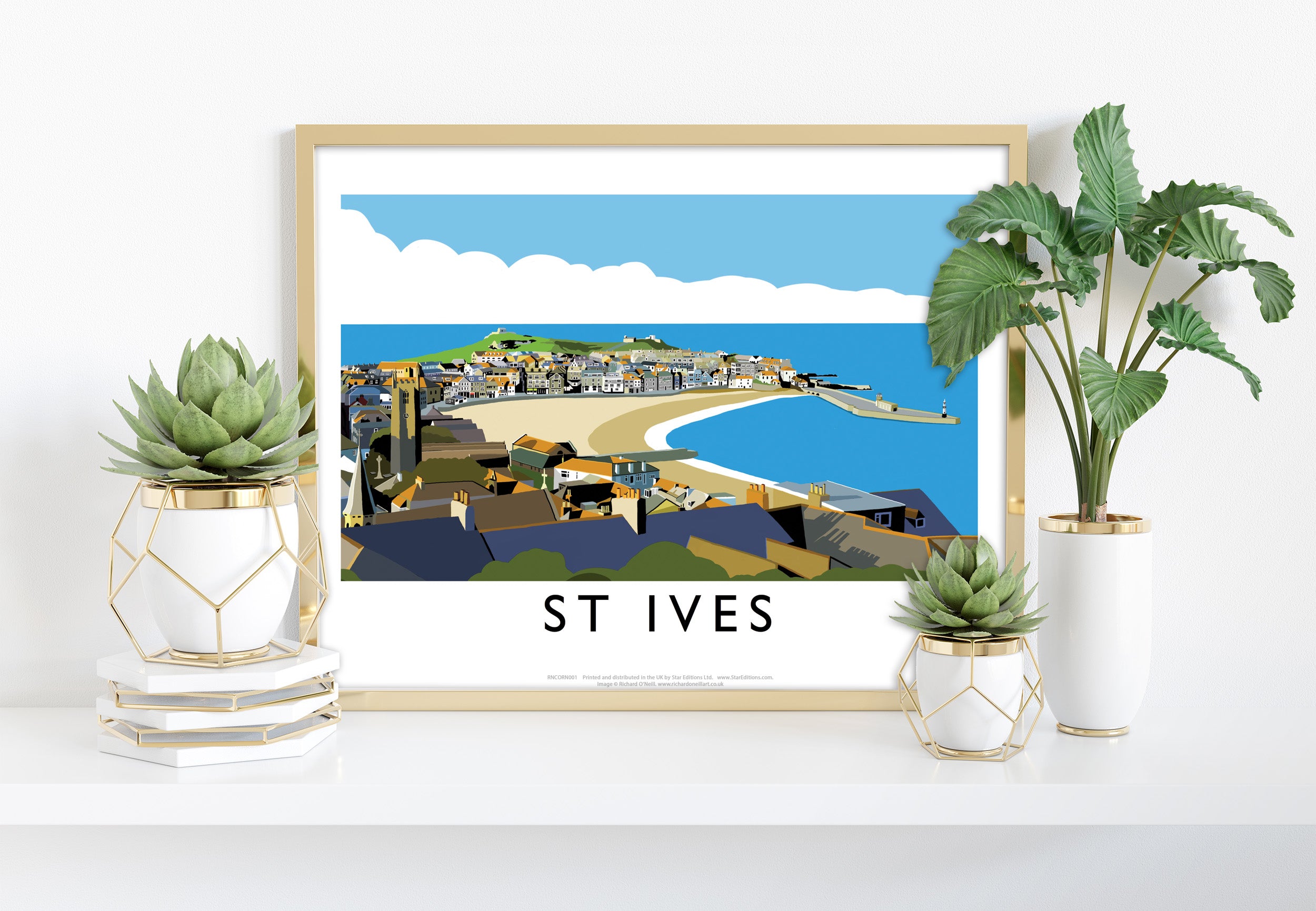 St Ives, Cornwall - Art Print – Love Your Location