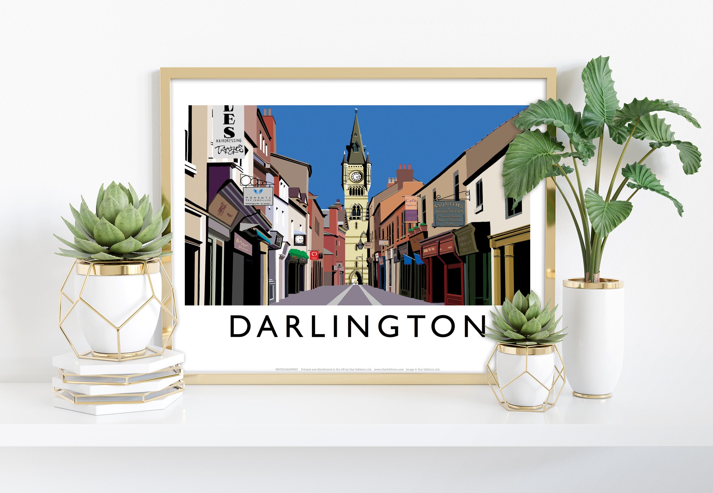 Darlington - Art Print – Love Your Location