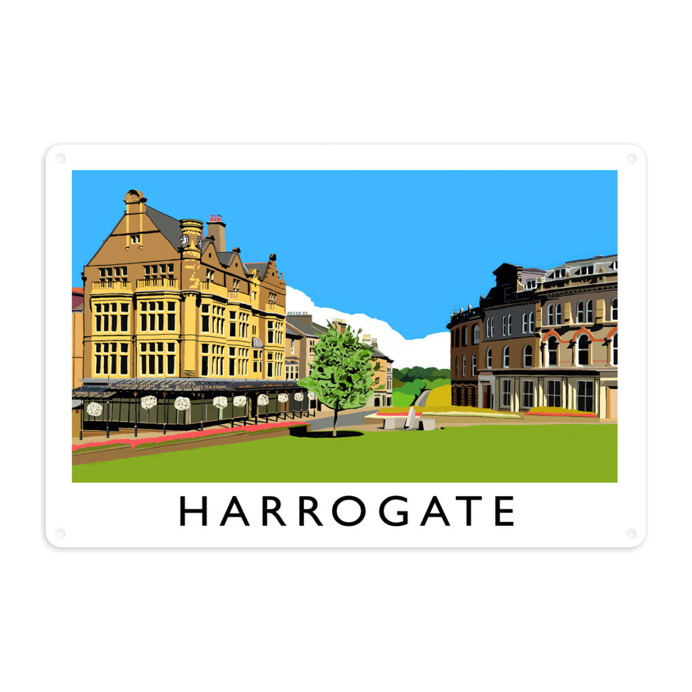 Harrogate, Yorkshire - Metal Sign – Love Your Location