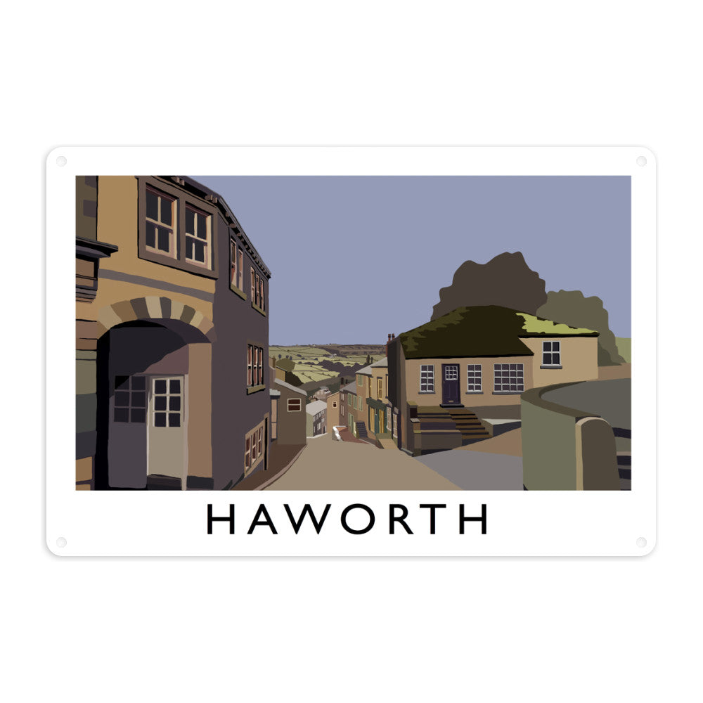 Haworth, Yorkshire - Metal Sign – Love Your Location
