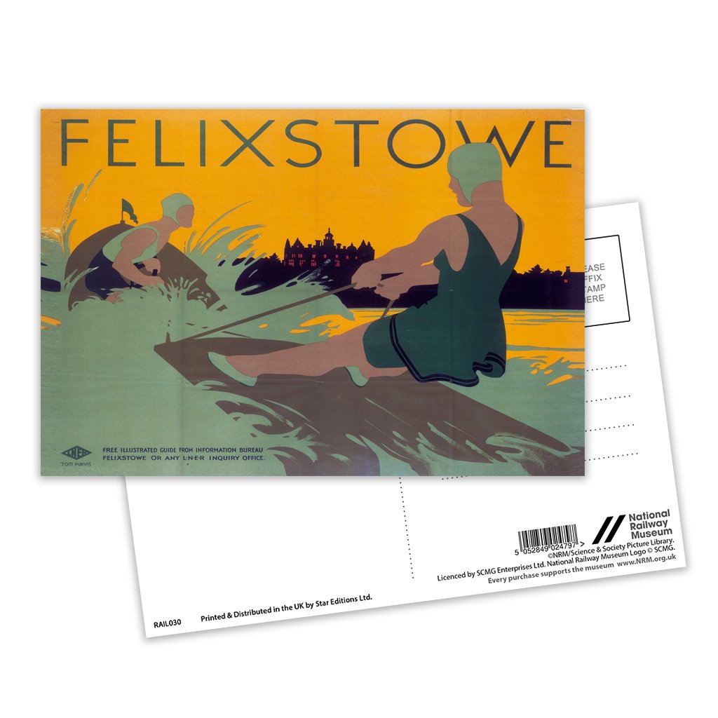 Felixstowe - LNER Postcard Pack of 8 – Love Your Location