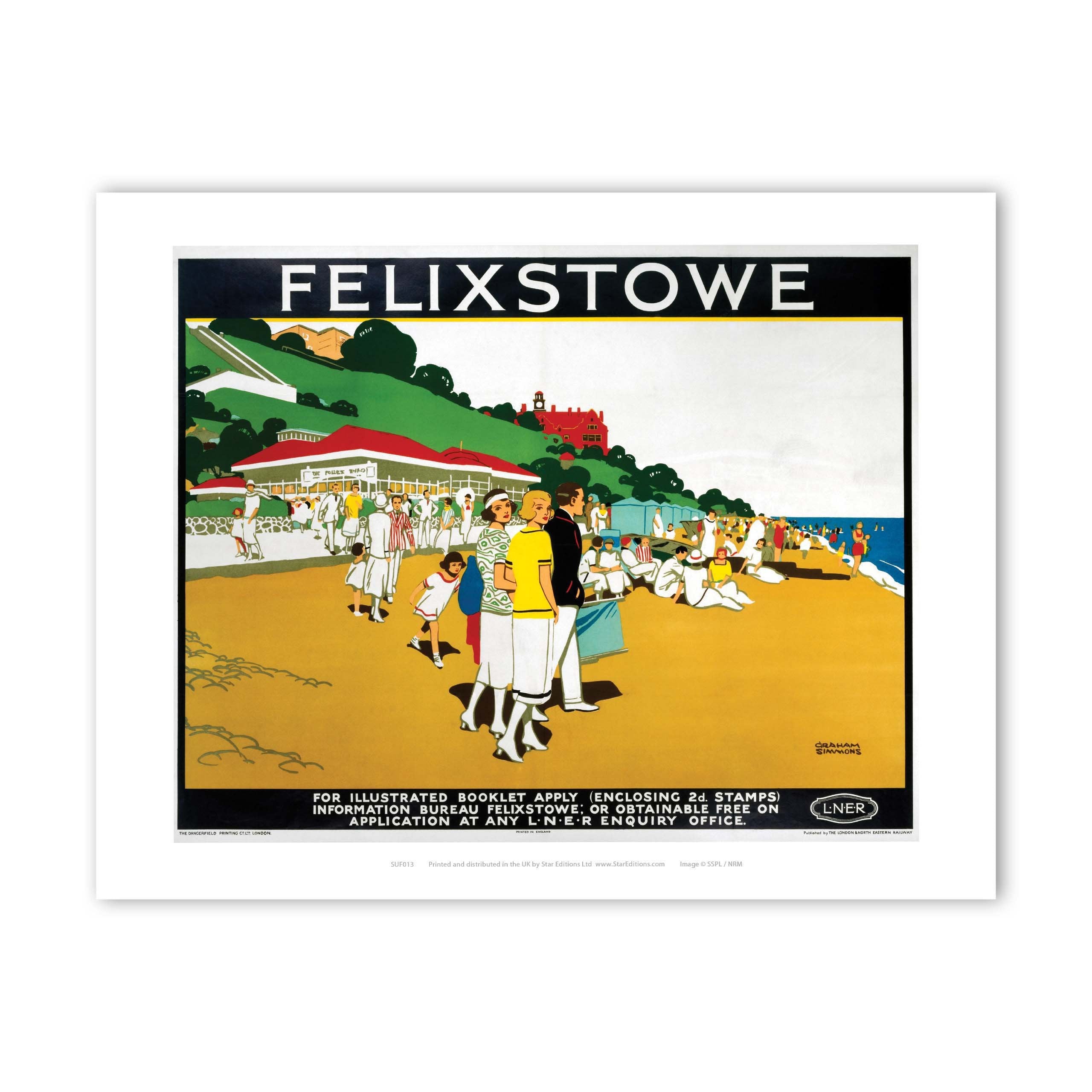 Felixstowe -LNER Art Print – Love Your Location