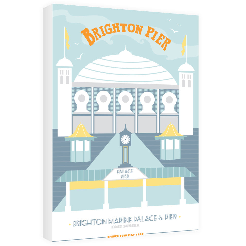 Brighton Pier, Brighton - Canvas – Love Your Location