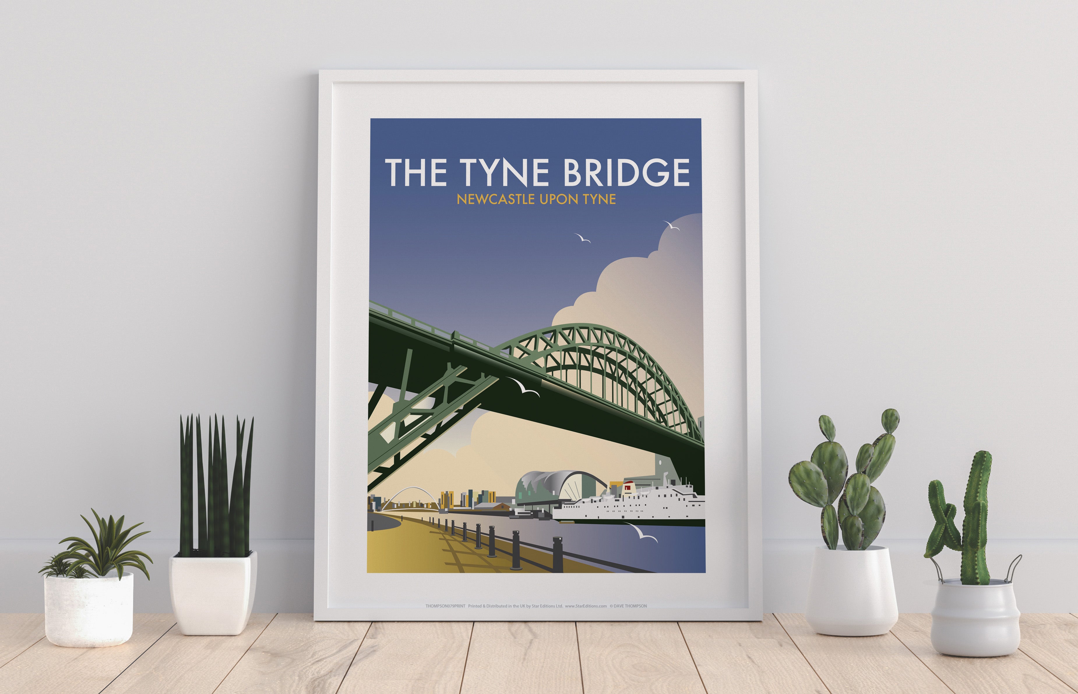 The Tyne Bridge, Newcastle Upon Tyne - Art Print – Love Your Location