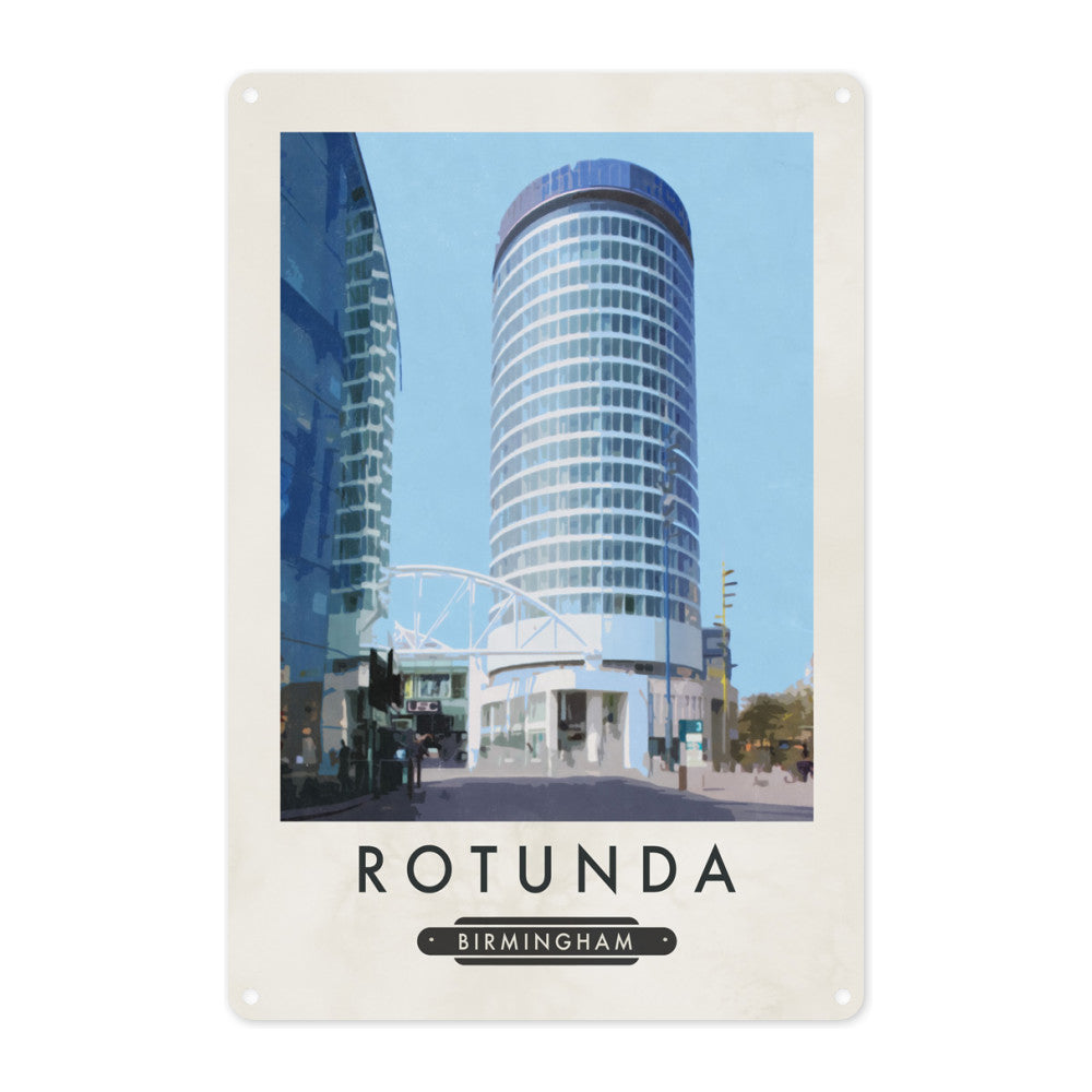 The Rotunda, Birmingham - Metal Sign – Love Your Location