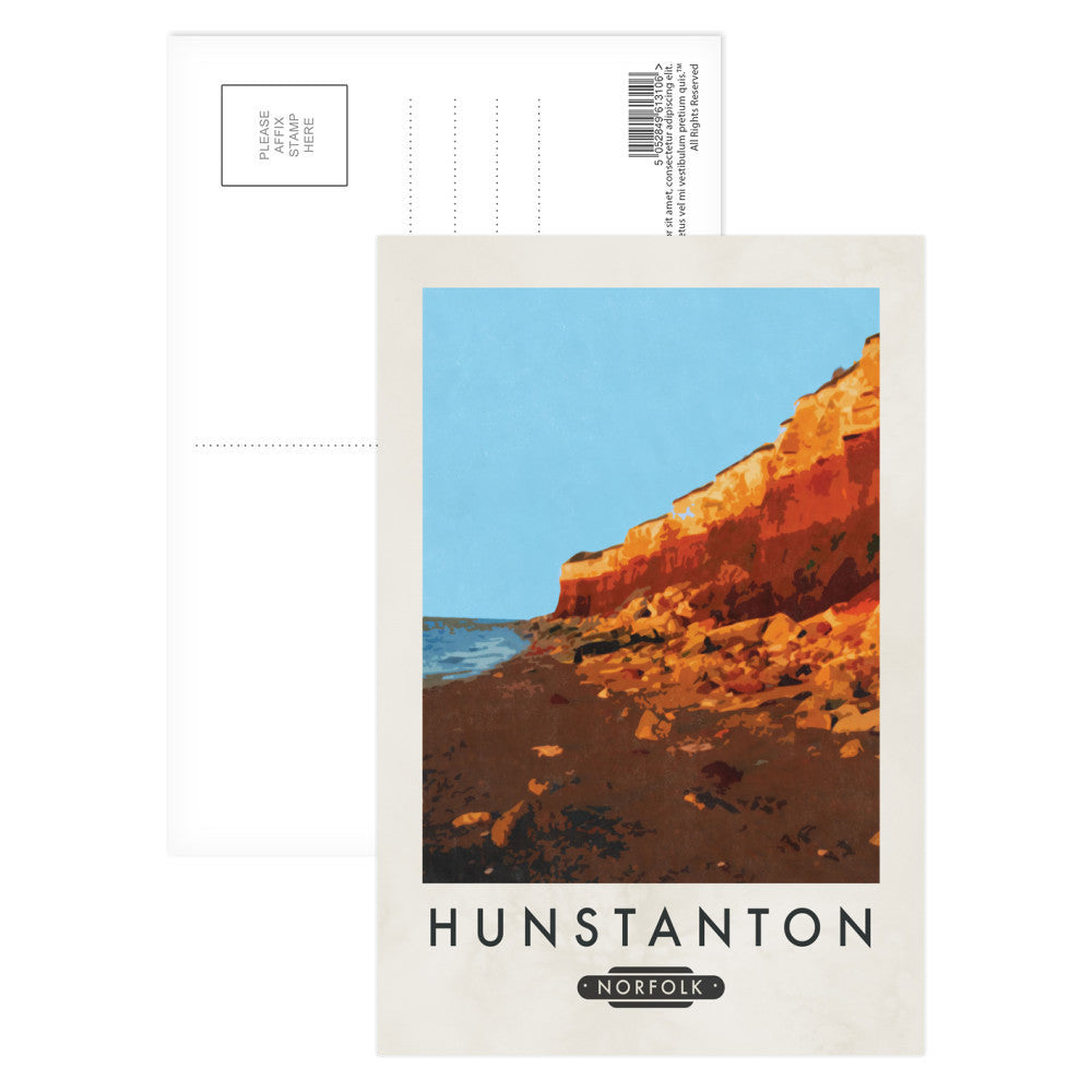 Hunstanton, Norfolk - Postcard Pack – Love Your Location