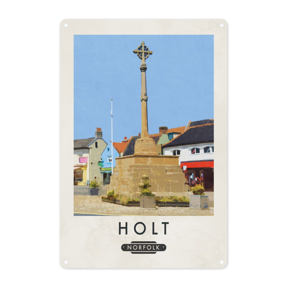 Holt, Norfolk - Metal Sign – Love Your Location